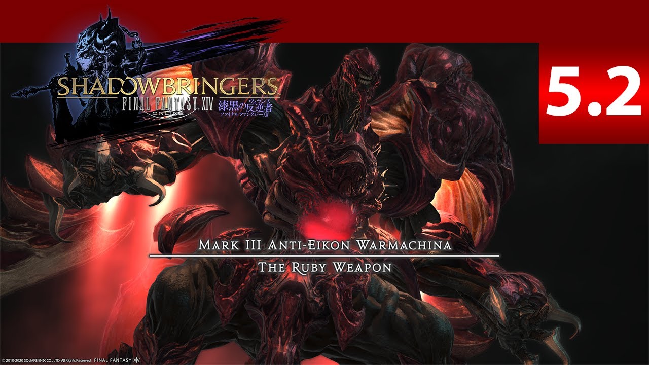 [Lyra] The Cinder Drift (FFXIV Shadowbringers Blind Ruby Weapon Trial DRK POV) - YouTube