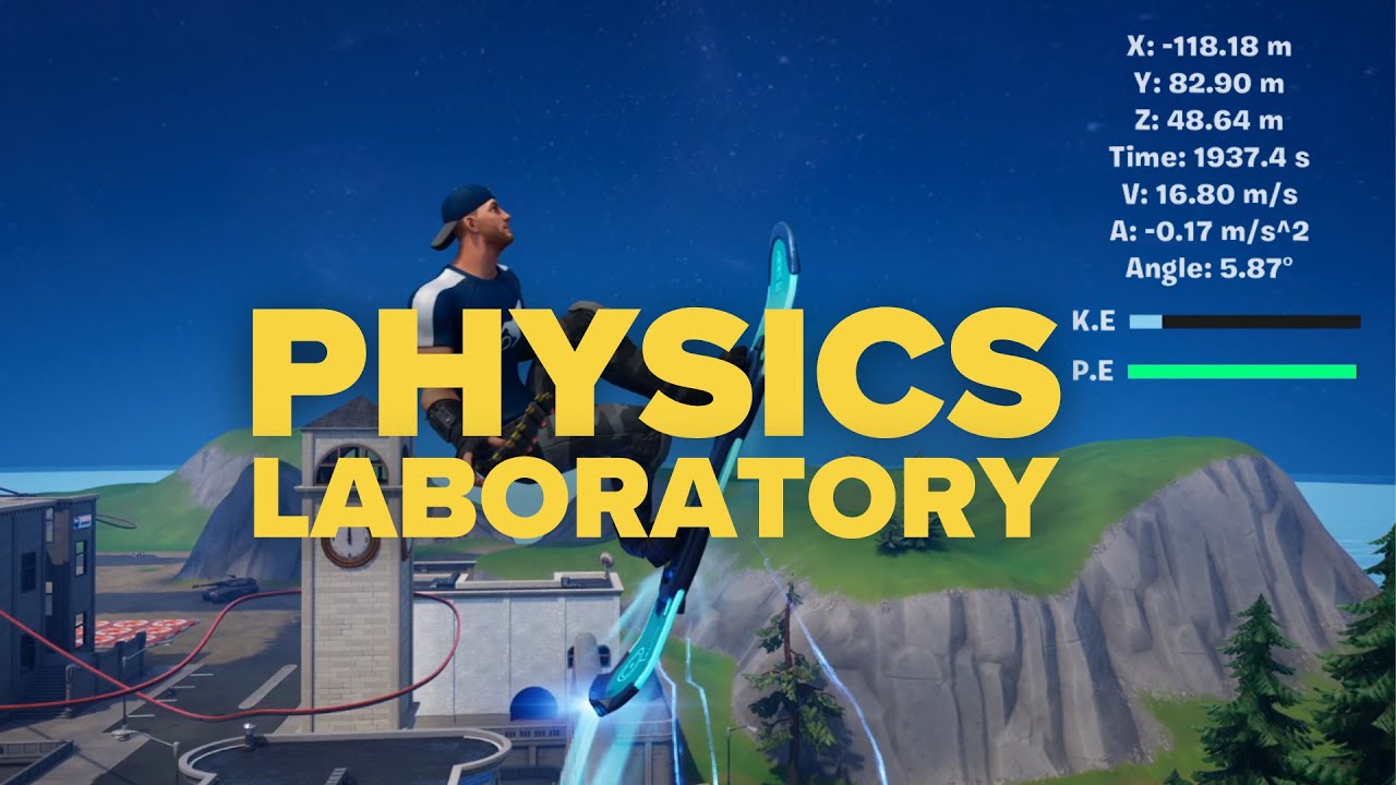 Fortnite Physics Laboratory - YouTube