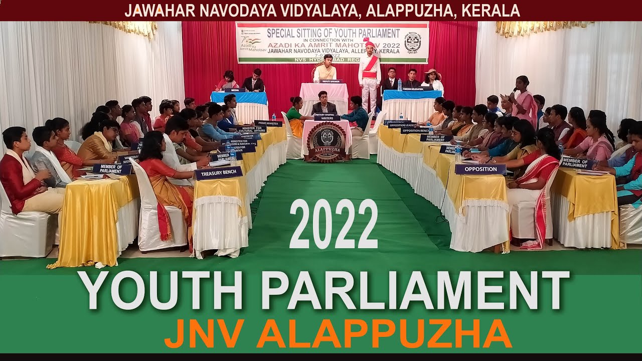 Youth Parliament JNV Alappuzha 2022 - YouTube