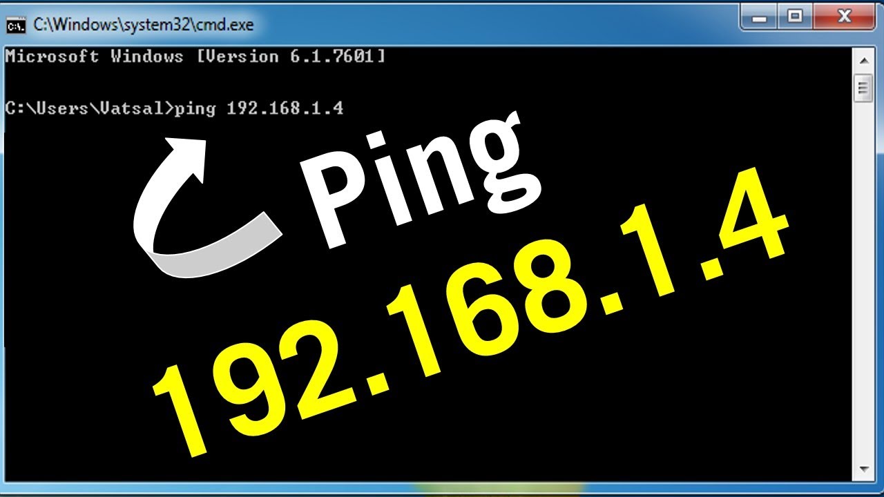 How to do ping test - YouTube