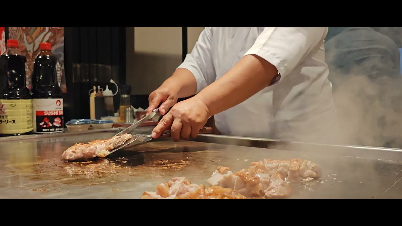 Chicken Teriyaki on the Teppan 🔥 | Chef Edgar’s Sizzling Masterpiece at ...