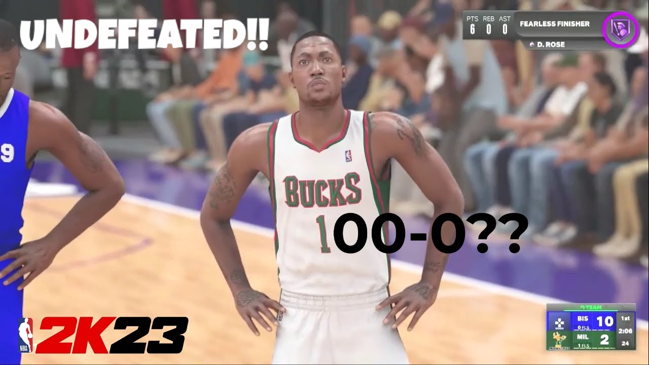 1v1 UNDEFEATED PLAYER ON MYTEAM UNLIMITED.. SHOCKING ENDING!! NBA 2K23 ...