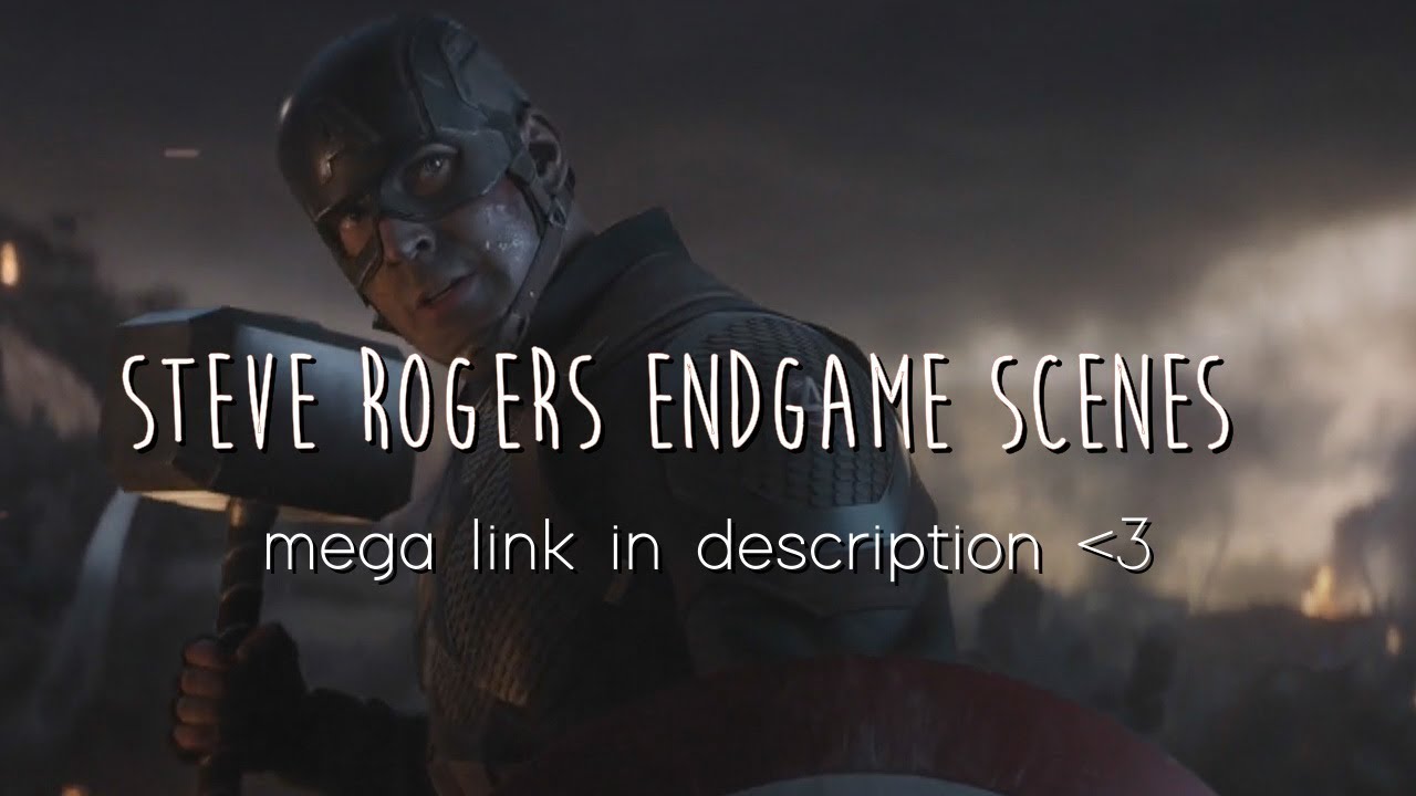 Steve Rogers Endgame scene pack (1080p) - YouTube