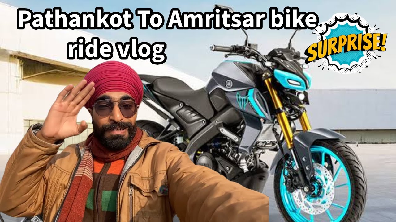 Pathankot To Amritsar Solo ride Winter Special | Bike Ride | - YouTube