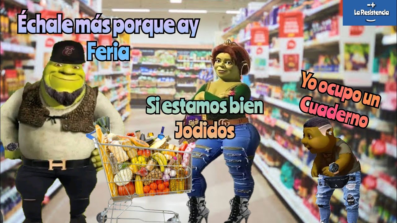 Shrek buchón hace un convivio con su familia (parte 1) - YouTube