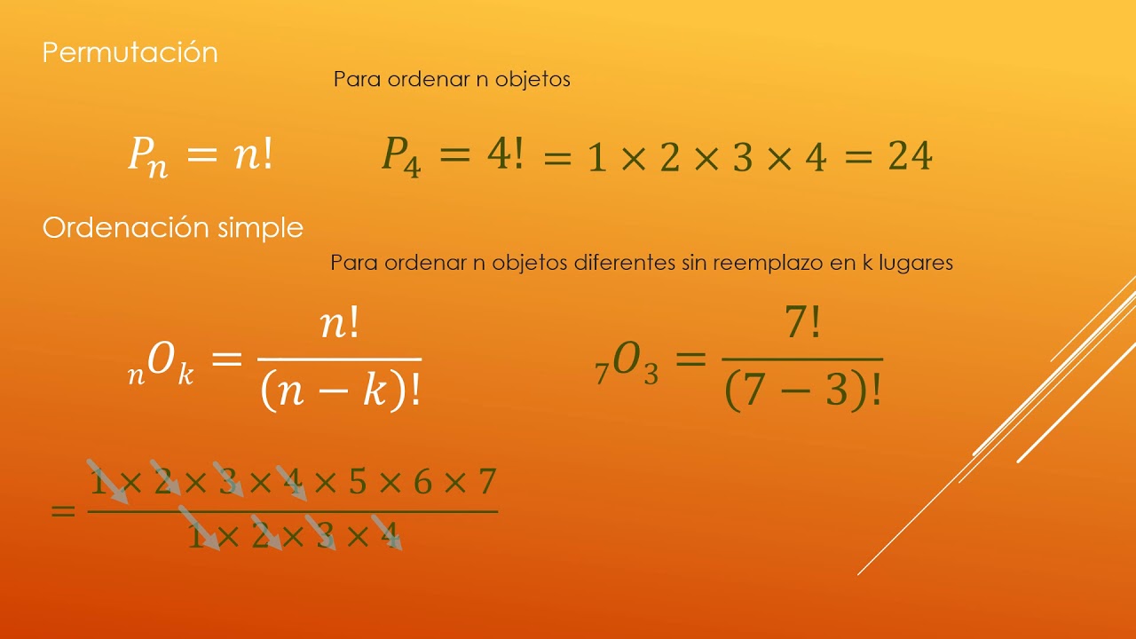 Permutaciones (Tecnicas de conteo) - YouTube