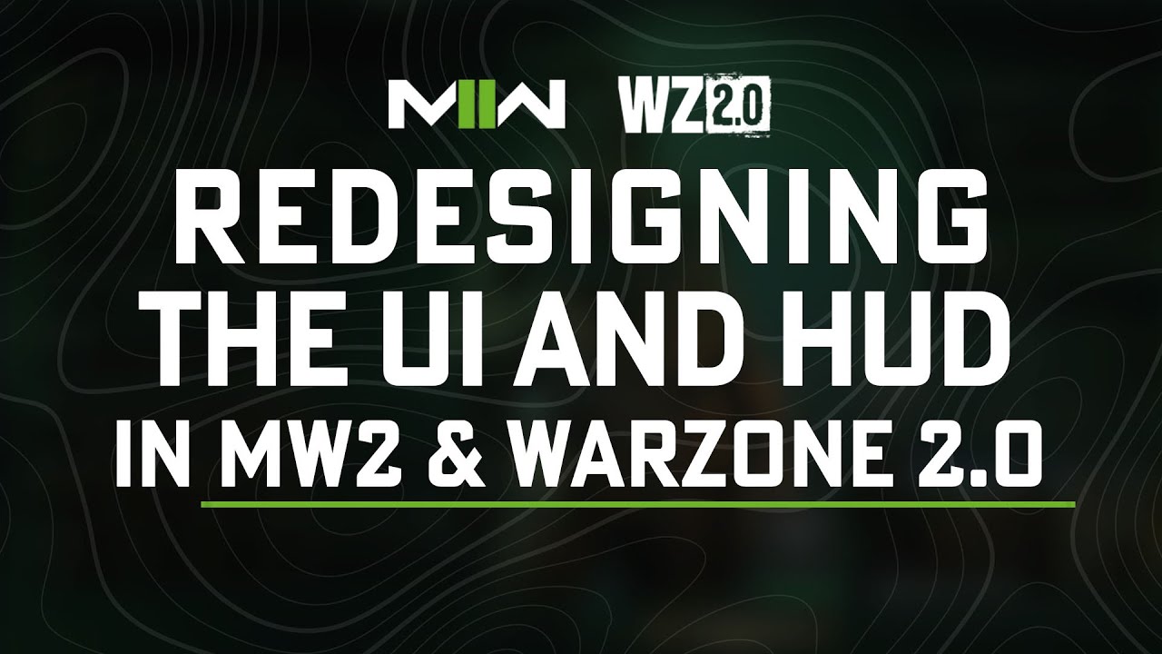 I Redesigned ALL OF Modern Warfare II and Warzone 2.0's UI - YouTube
