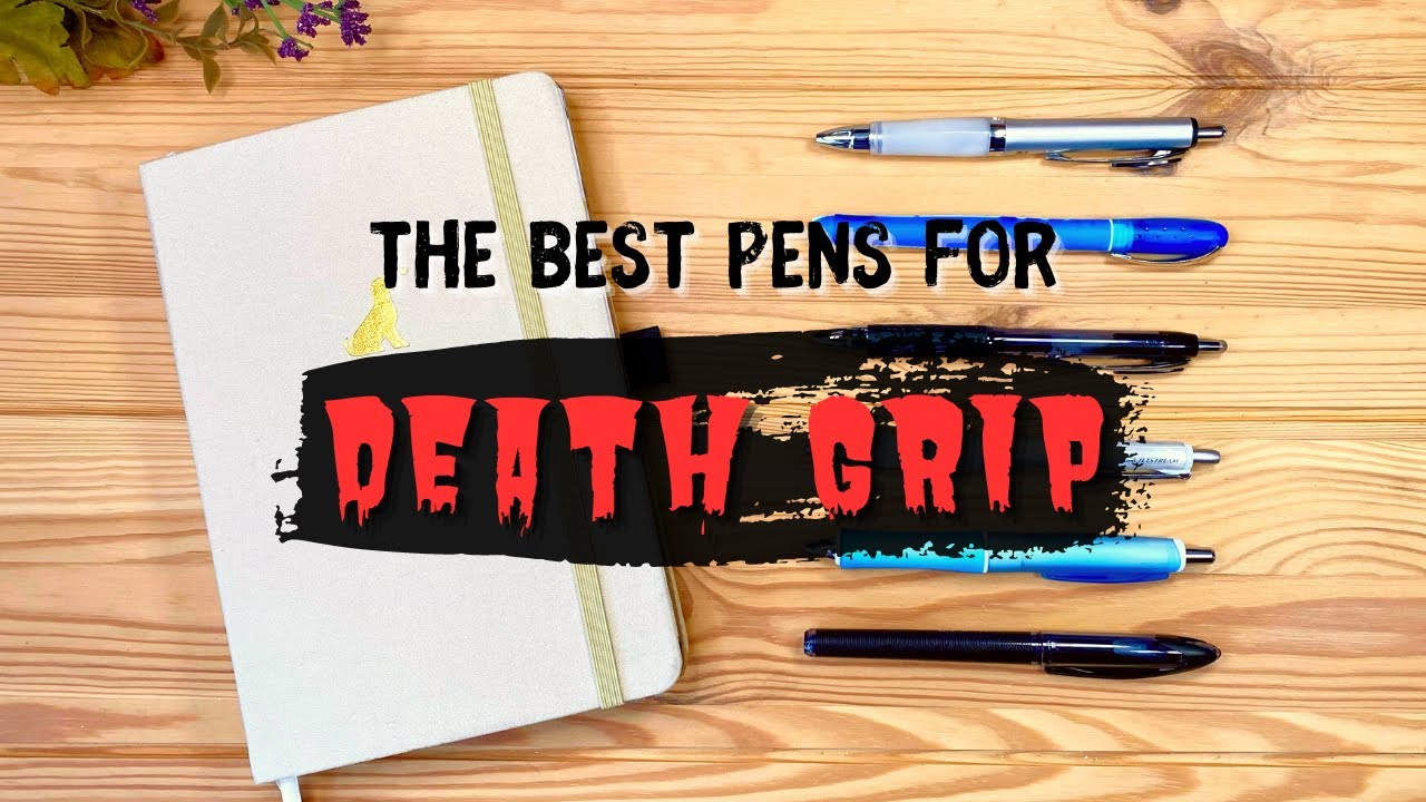 The PERFECT Pen for Hand Cramps ️ aka “Death Grip” ☠️ - YouTube