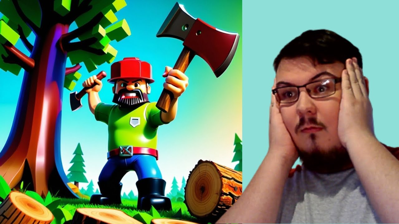 Becoming The Best Lumberjack In Roblox - YouTube