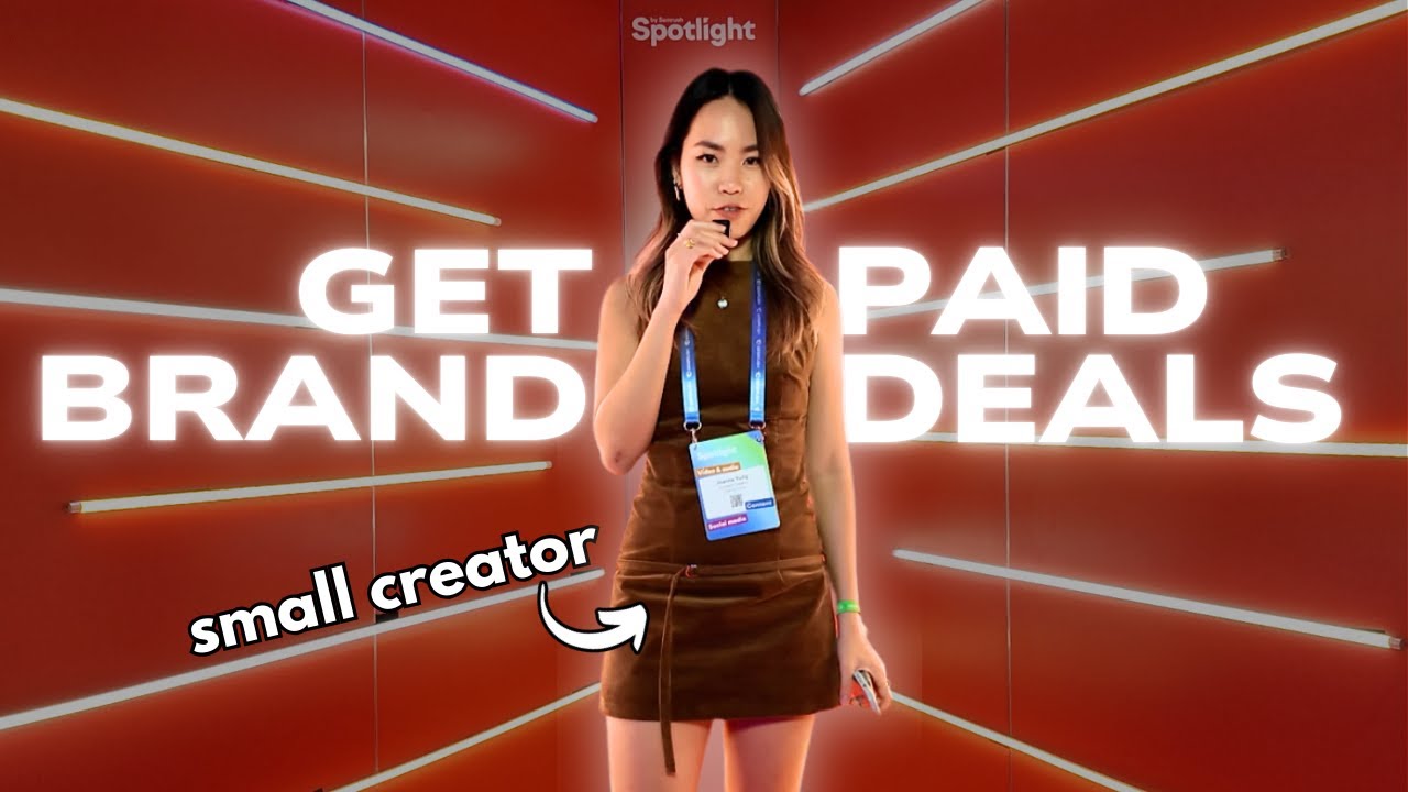 I asked brands & agencies how to get paid brand deals - YouTube