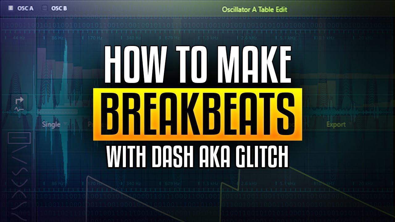 How to Produce BreakBeat #1 - The Basics - YouTube