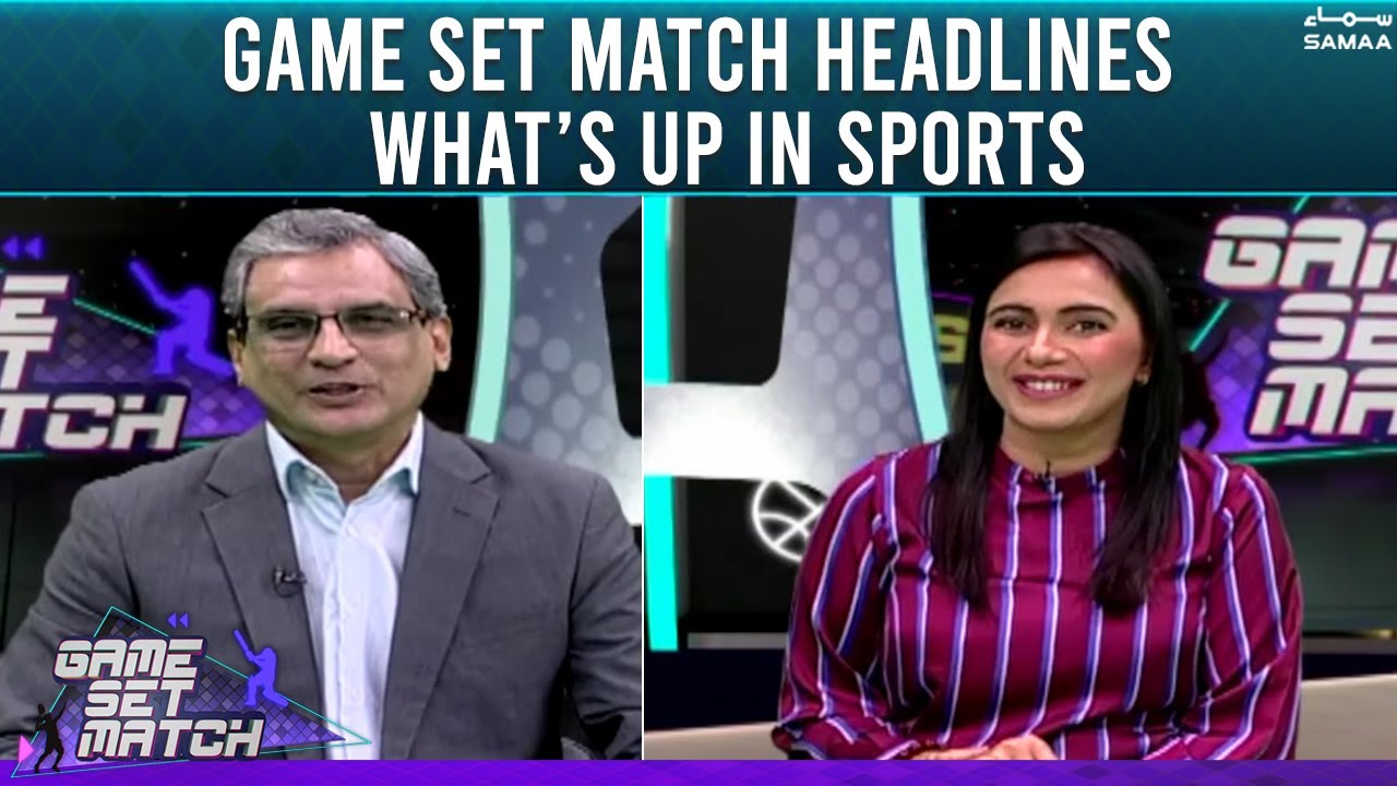 Game Set Match Headlines - WhatsUp in Sports - #SAMAATV - 22 Dec 2021 ...