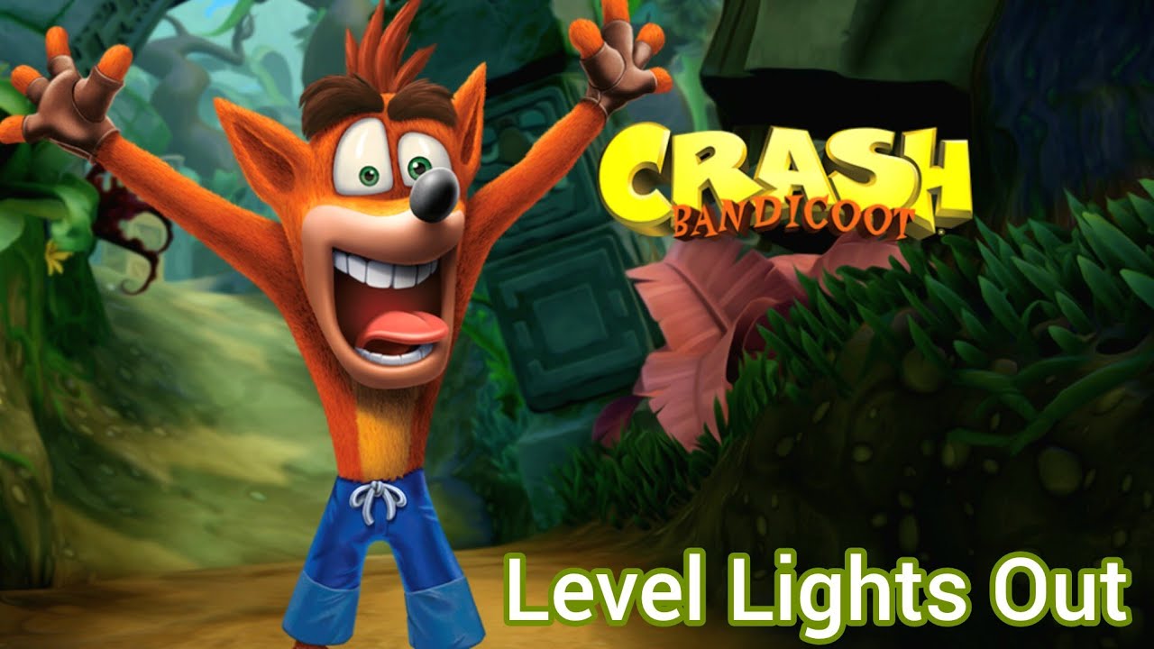Crash Bandicoot Level Lights Out - YouTube