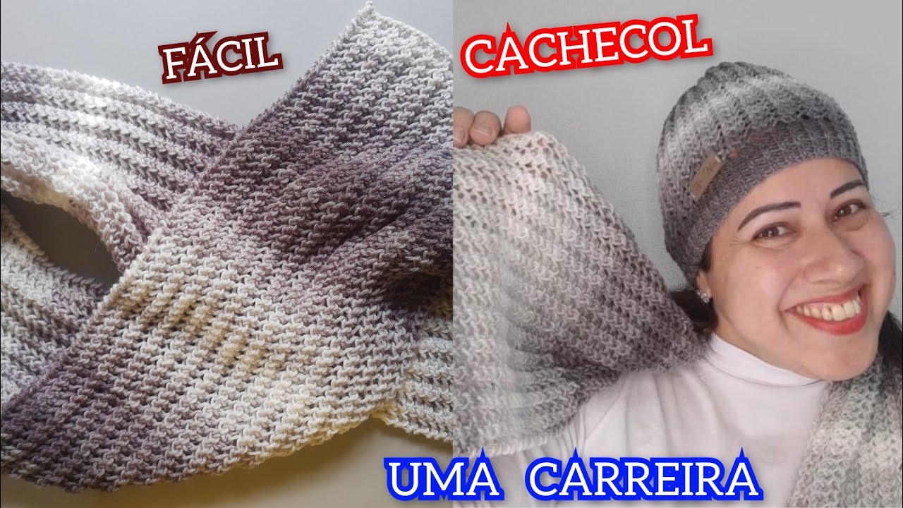 CACHECOL BATIK UNISSEX EM TRICÔ 👉 FÁCIL COM UMA CARREIRA - YouTube