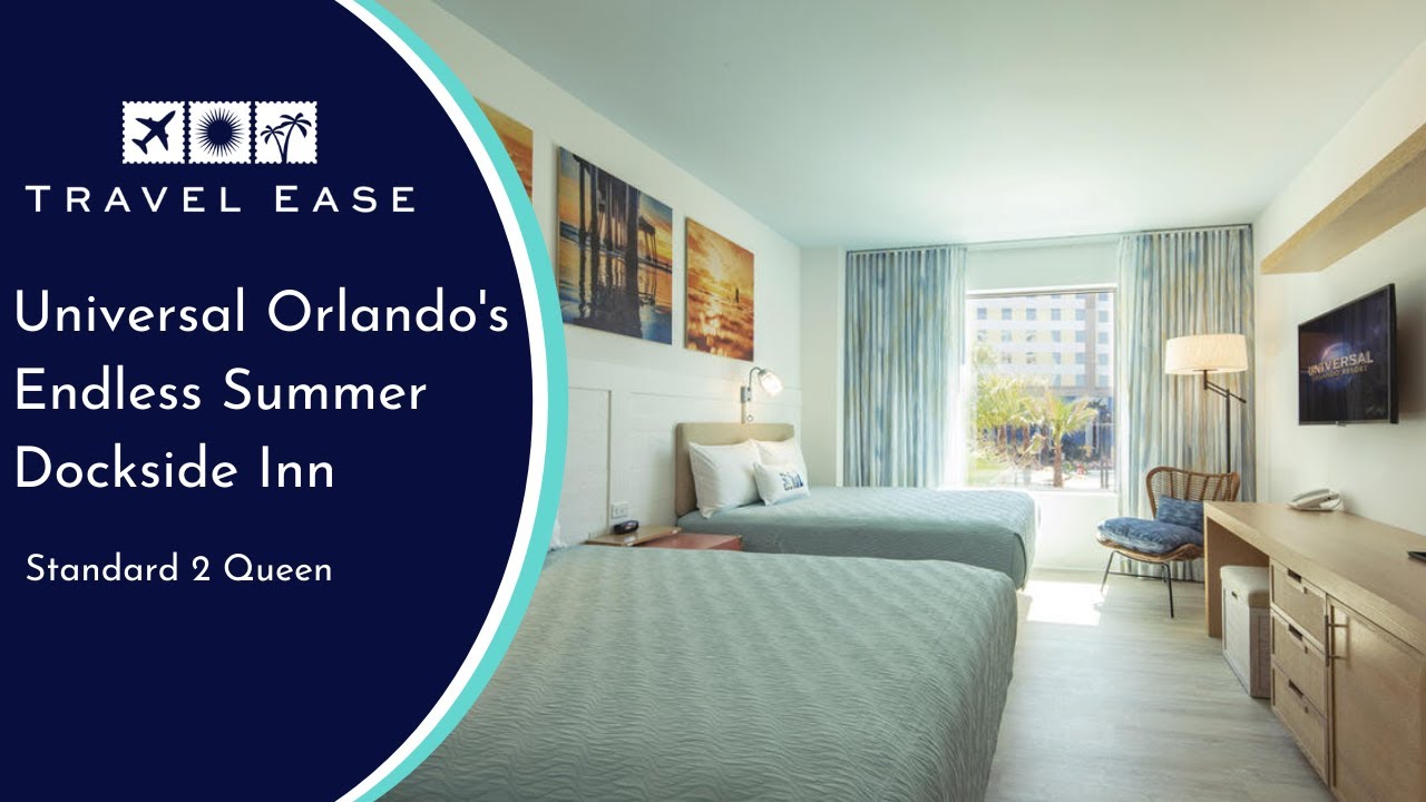 Universal Orlando’s Dockside Inn Standard 2 Queen Room - YouTube