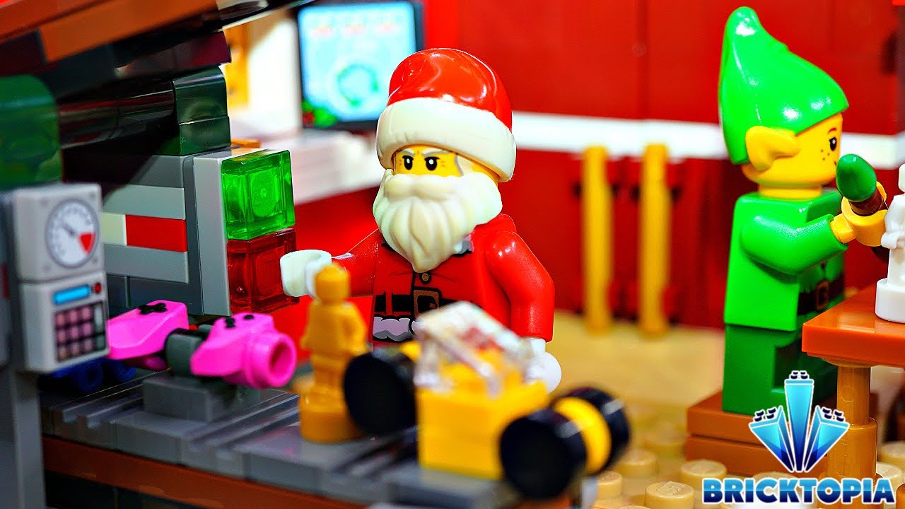 LEGO Set 40565 Santa's Workshop - YouTube