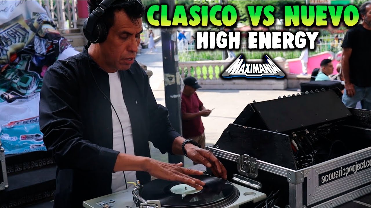 MIGUEL MAXIMANIA TOCANDO EN TORNAMESAS EN CDMX HIGH ENERGY (LO CLASICO VS LO NUEVO). - YouTube