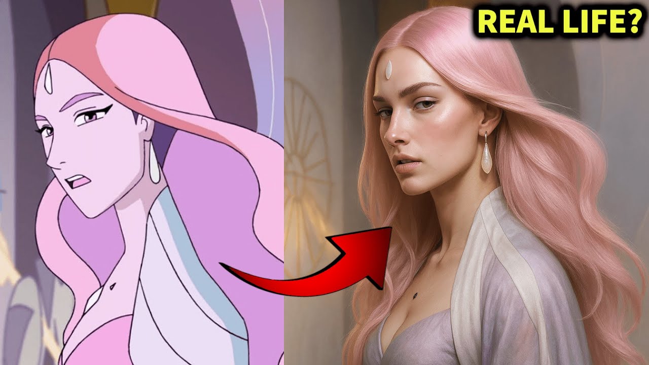 She-Ra: Princess of Power Characters in Real Life | AI Live Action Transformation - YouTube