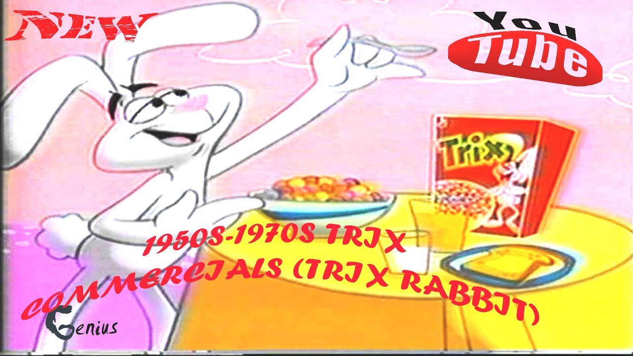1950s 1970s Trix Commercials Trix Rabbit - YouTube