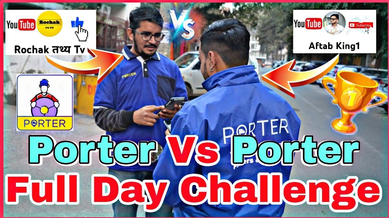 Porter Partner Full Day Earning Challenge With @aftabking1 ! 12 Hours ...