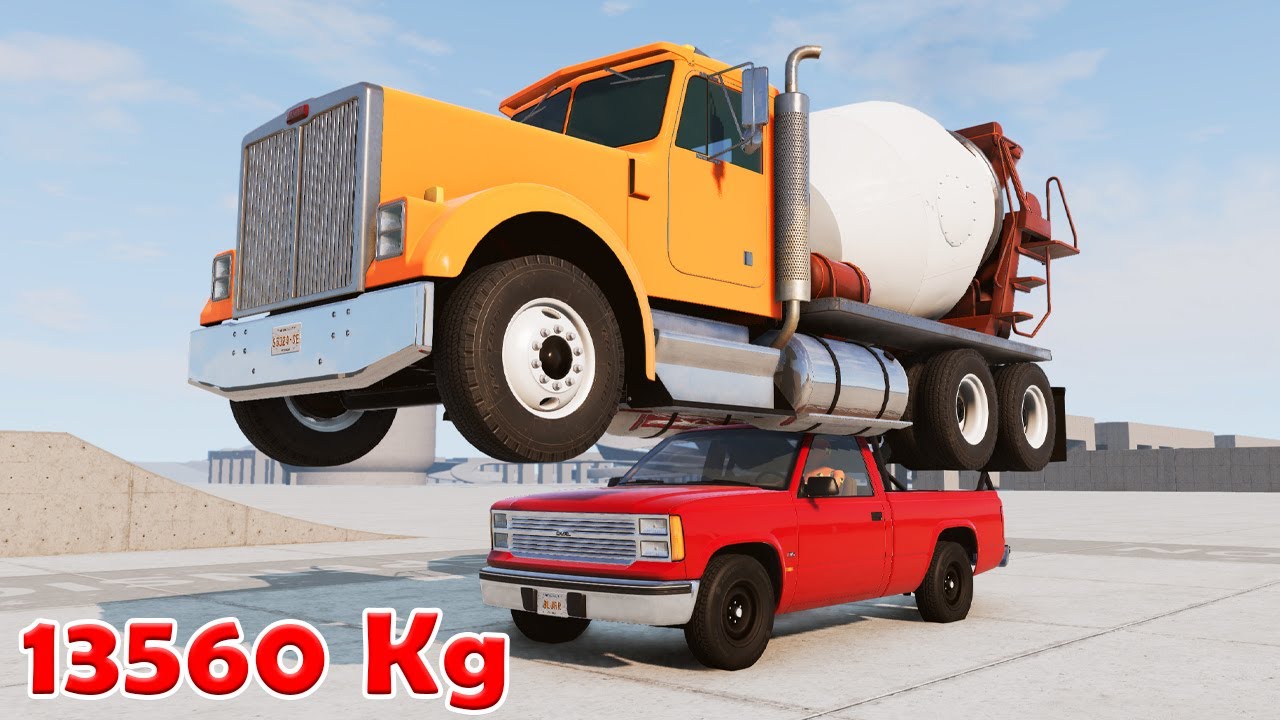 Suspension Test - BeamNG Drive - YouTube