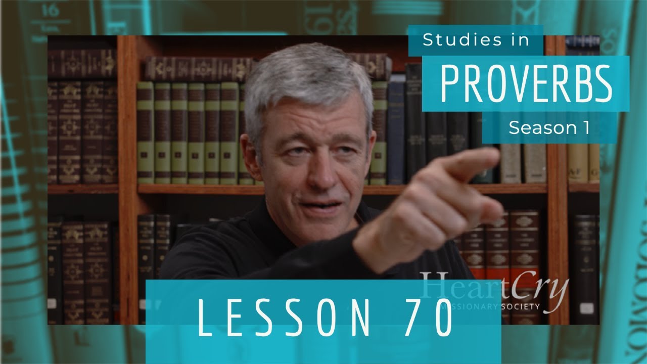 Studies in Proverbs | Chapter 4 | Lesson 2 - YouTube
