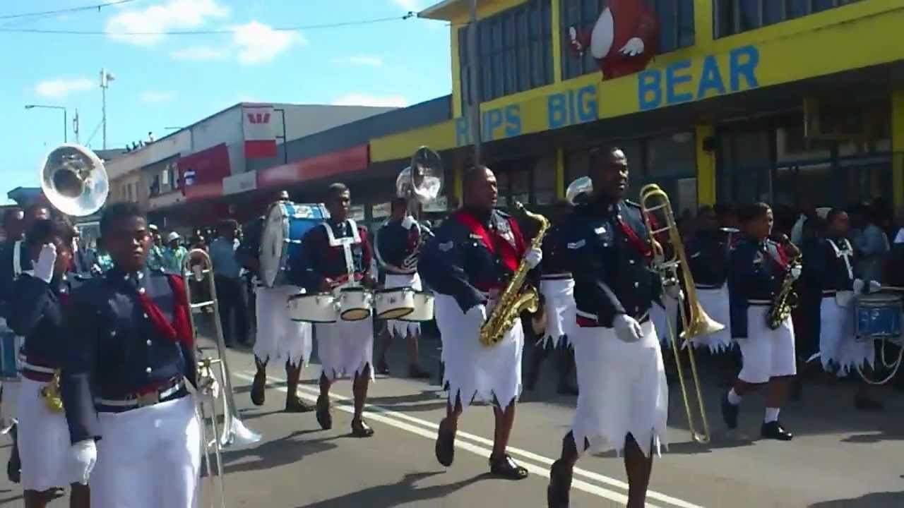 Fiji Police Band in Labasa 2012 Part 5 - YouTube
