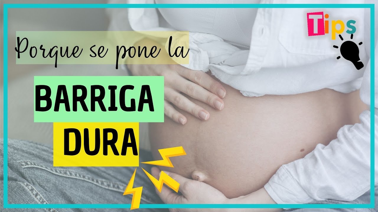 🤔🤰🏻 ¿Porque se pone la BARRIGA DURA en el EMBARAZO? | ⚠️¿Es Peligroso ...