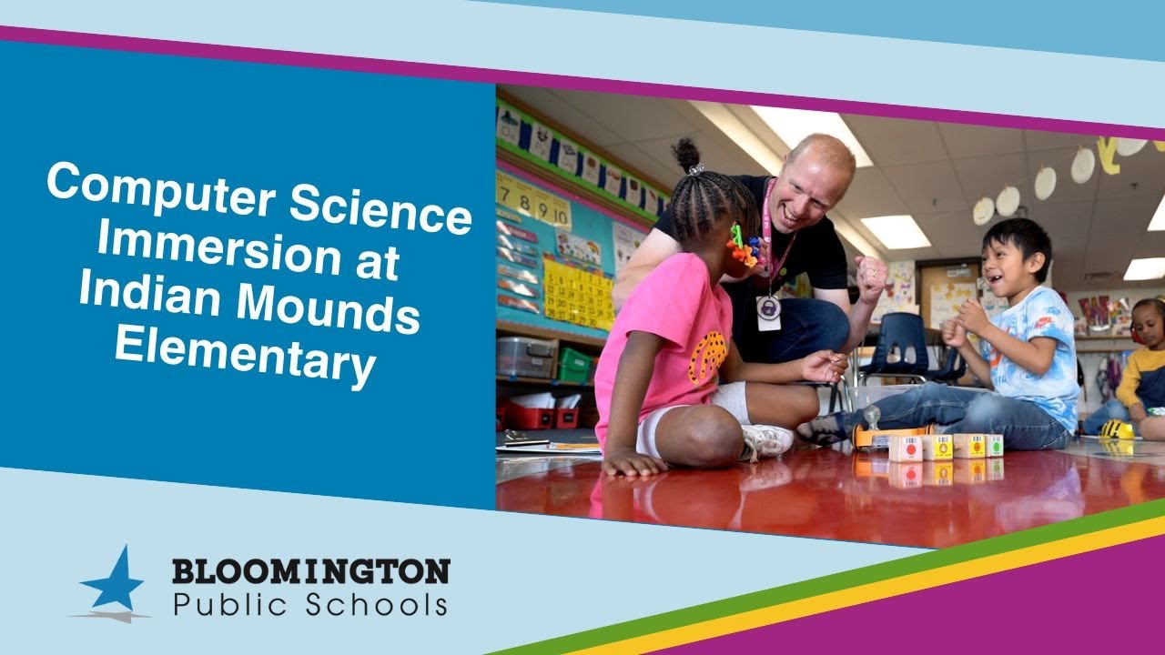 Computer Science Immersion at Indian Mounds Elementary - YouTube