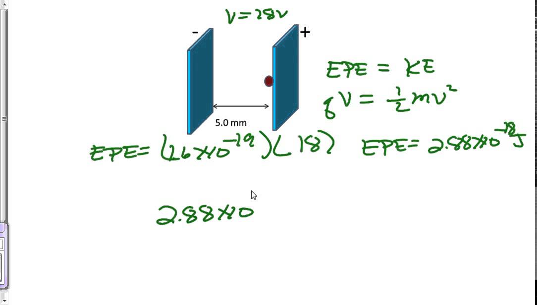 Chapter 17 Electric Field and Parallel Plates Part 2 - YouTube