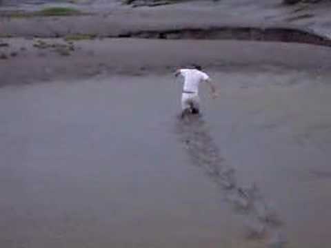 Exploring mud flats 3 - YouTube