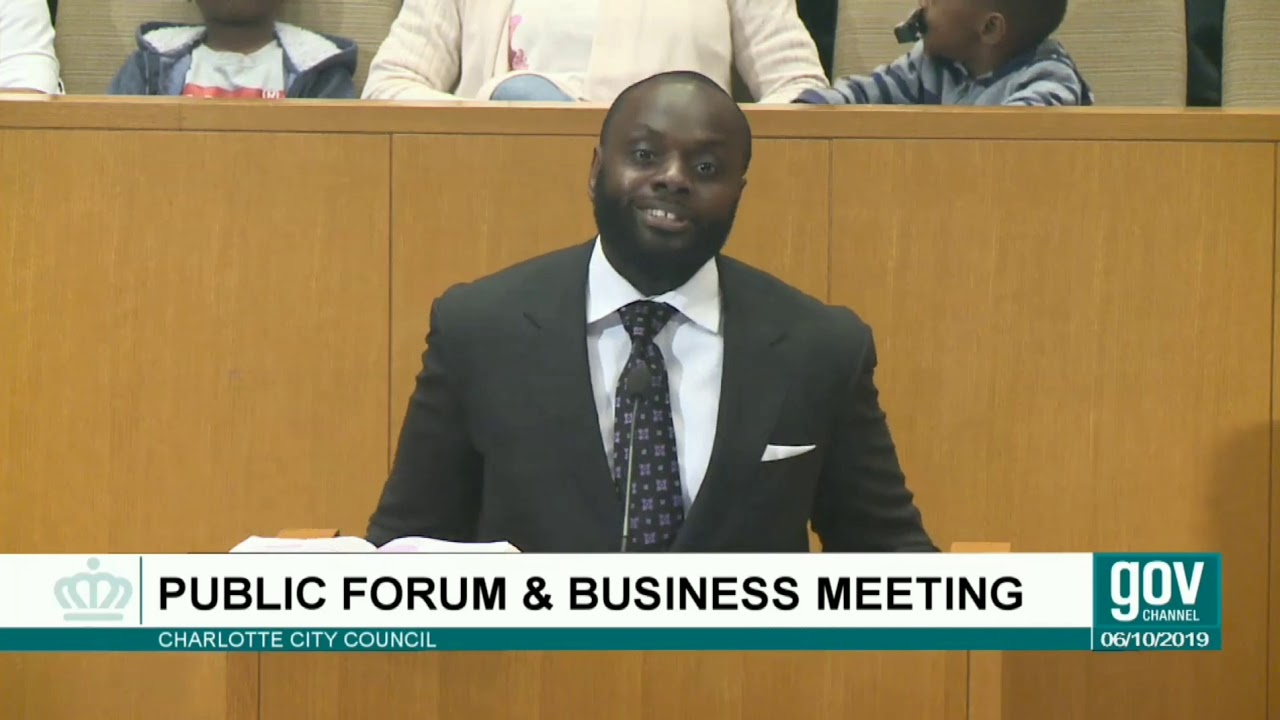 Dr Gabriel Rogers Speaks To The Charlotte City Council On The Abortion ...