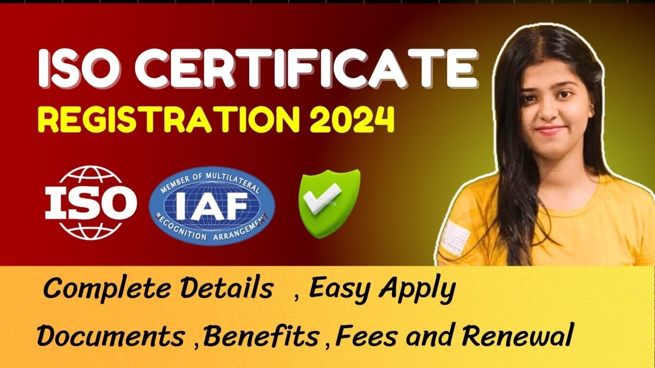 ISO Certificate Apply Online 2024 | How to Apply for ISO - YouTube