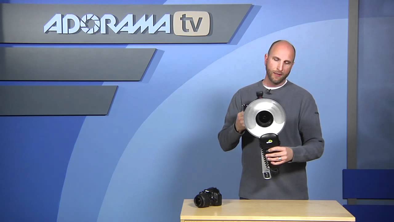 Orbis Ring Flash Kit: Product Reviews: Adorama Photography TV - YouTube