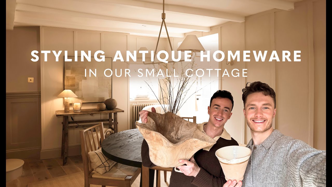 STYLING ANTIQUE HOMEWARE IN OUR SMALL COTTAGE | Modern Country Home ...