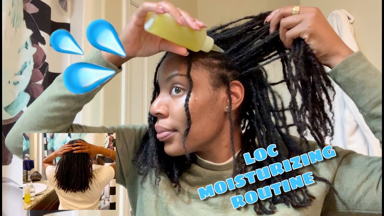 Loc Moisturizing Routine - YouTube