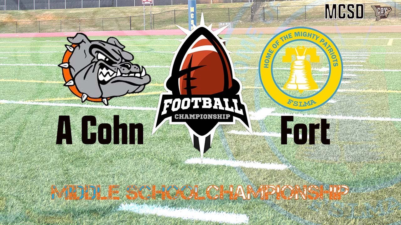 Aaron Cohn Bulldogs VS Fort Patriots MCSD Middle School Championship ...