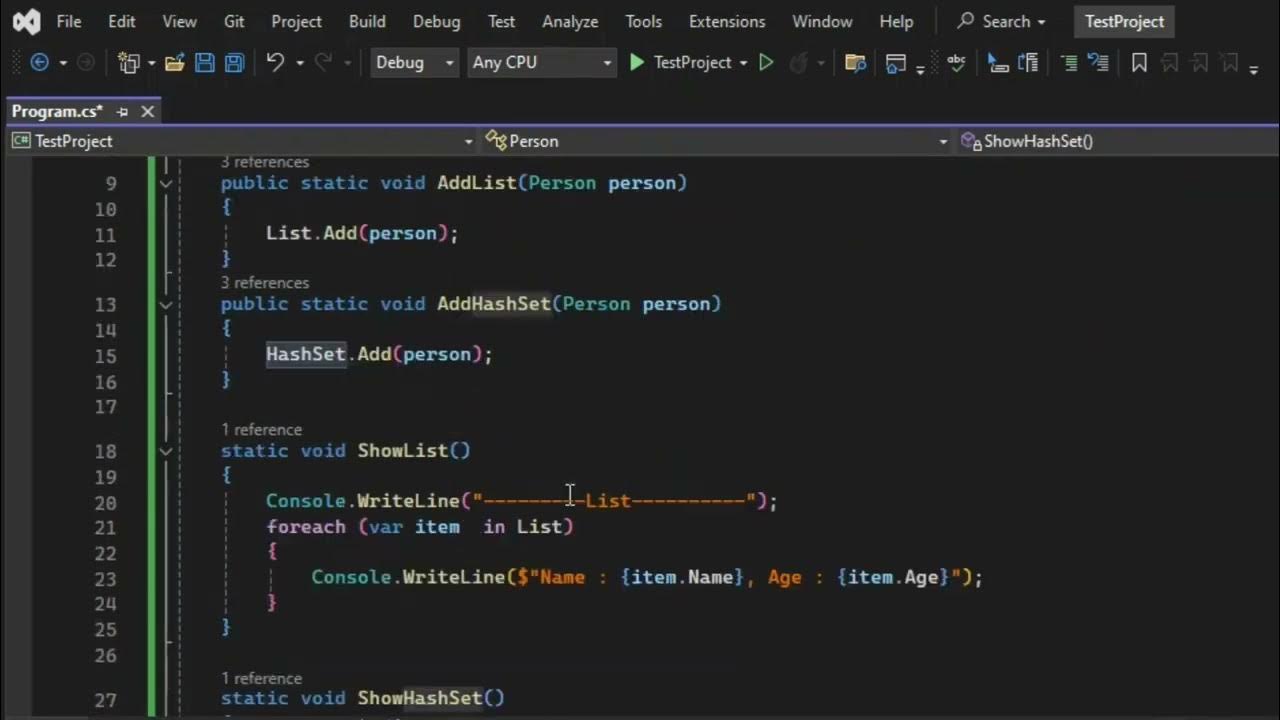 List vs Hashset in C# - Bangla tutorial #List #Hashset #csharp - YouTube