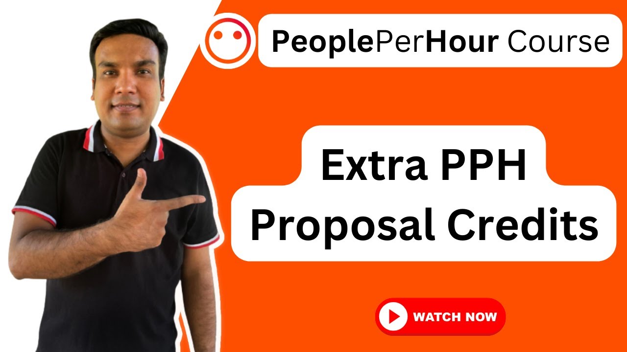 PeoplePerHour Complete Course Ep 9 | Extra PPH Proposal Credits - YouTube