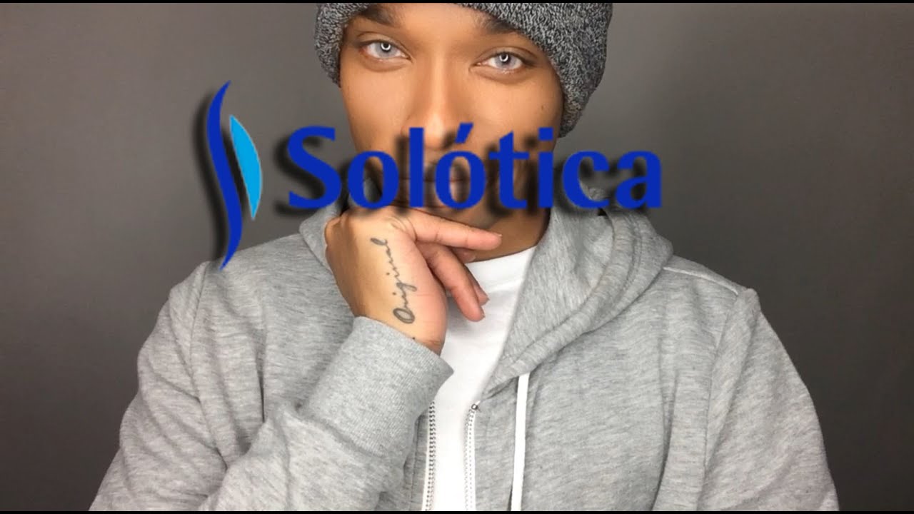 Solotica Hidrocor " Ice " Contact Lenses Review #AVADIM - YouTube