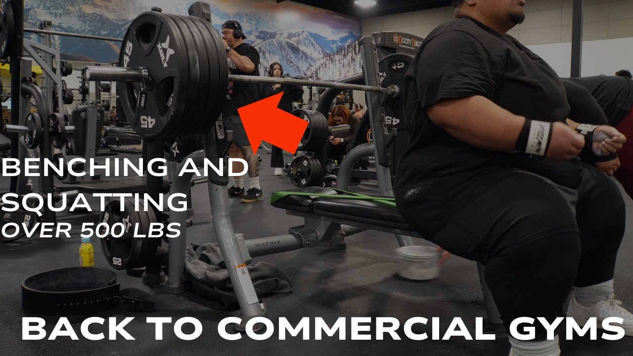 BENCHING AND SQUATTING 5 PLATES!! | Strength Training is For Everyone ...