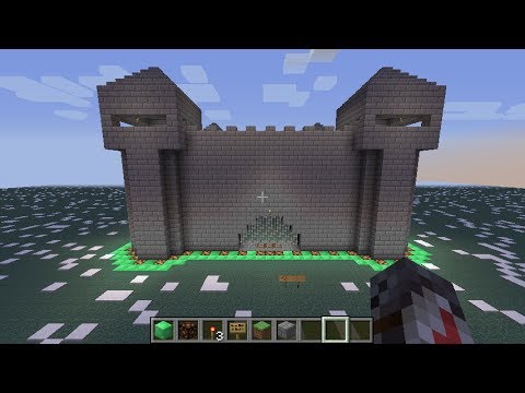 Minecraft tutorial:outside lighting for minecraft castle - YouTube
