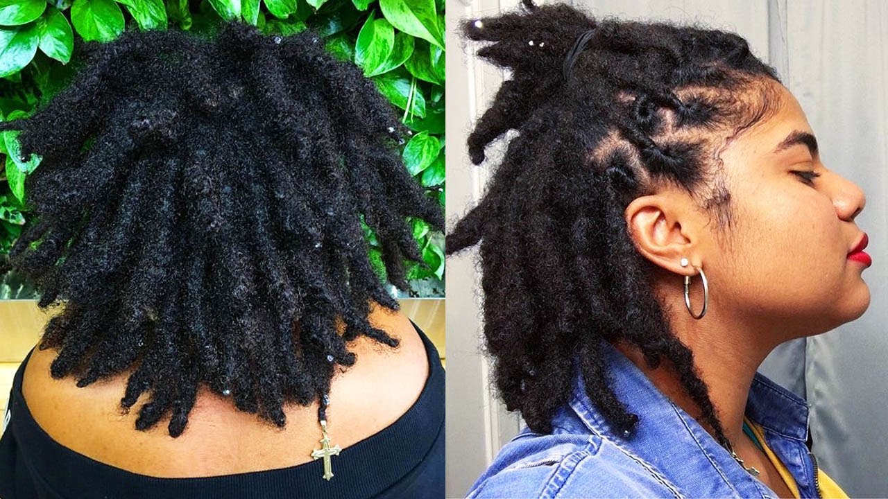 Loc Journey on 4a Hair (I Combed Them Out) - YouTube