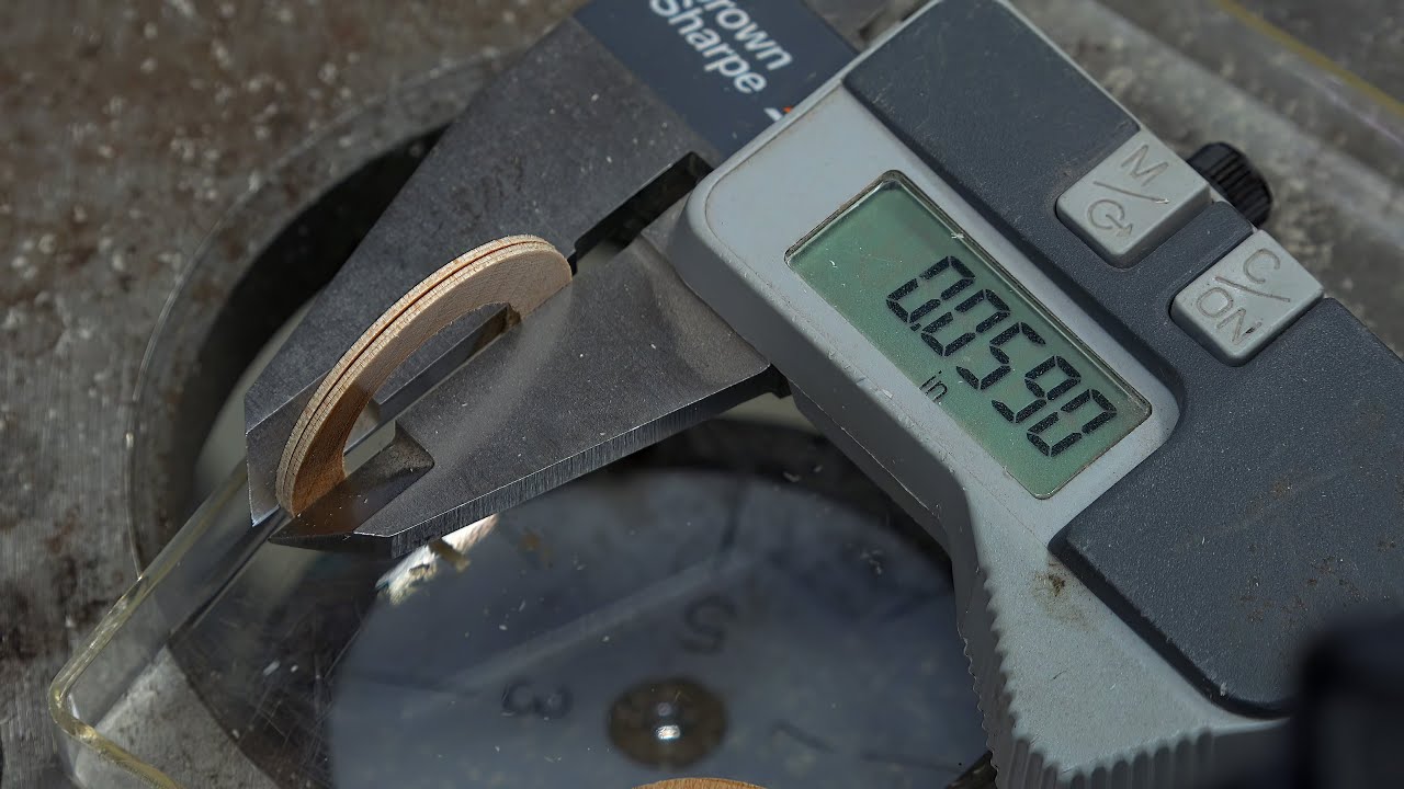 Cue Making - Cutting Thin Rings - YouTube