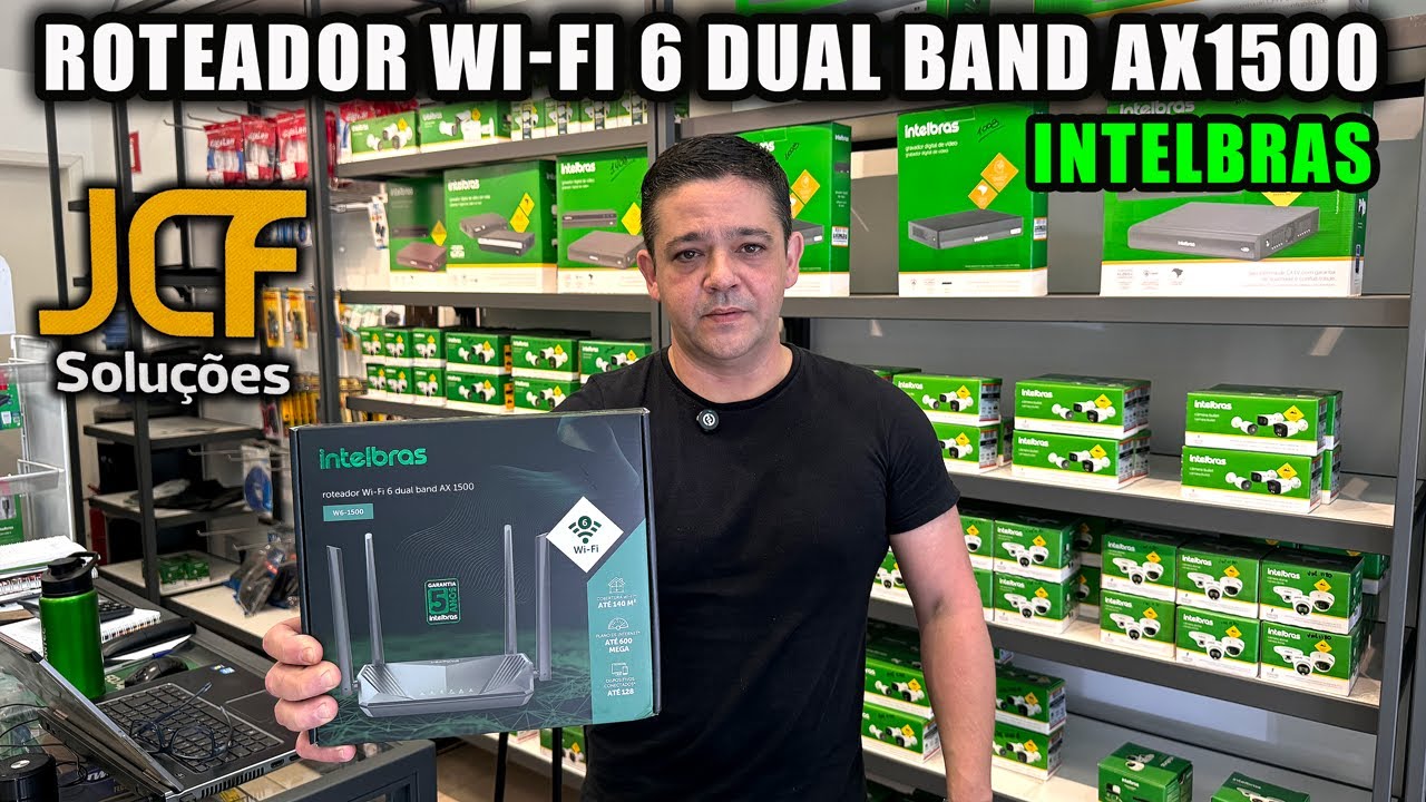 ROTEADOR WI - FI 6 DUAL BAND AX1500 INTELBRAS - JCF SOLUÇÕES SANTA ...
