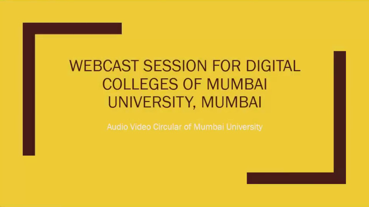 Examination Form Inawarding on Digital University Portal of Mumbai ...