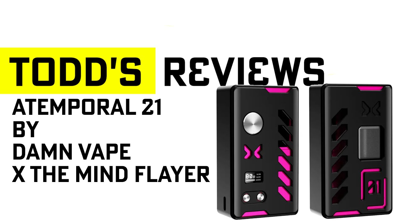 Damn Vape X The Mind Flayer Atemporal 21 Squonk Mod - YouTube