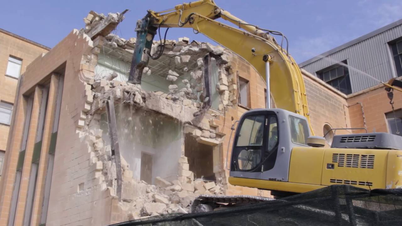 Dismantling the Marsa Power Station - June 2016 update - YouTube