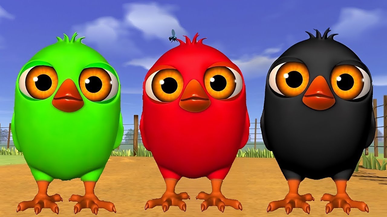 El Pollito Pío 3d - El Toro y Tractor - Canciones de la Granja de Zenón ...
