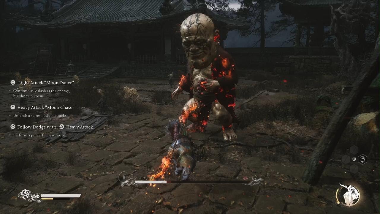 Elder Jinchi Secret Fight (First Playthrough) - Black Myth: Wukong ...